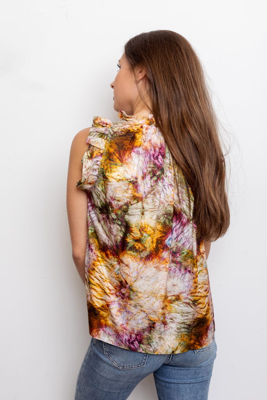 "Earth Dye" Blouse - The Revury