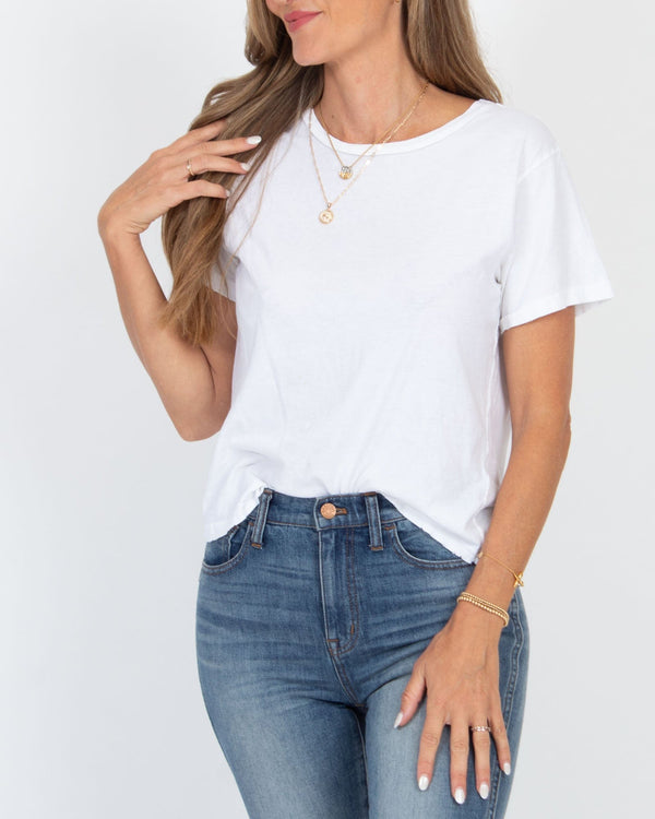 Classic White Tee - The Revury