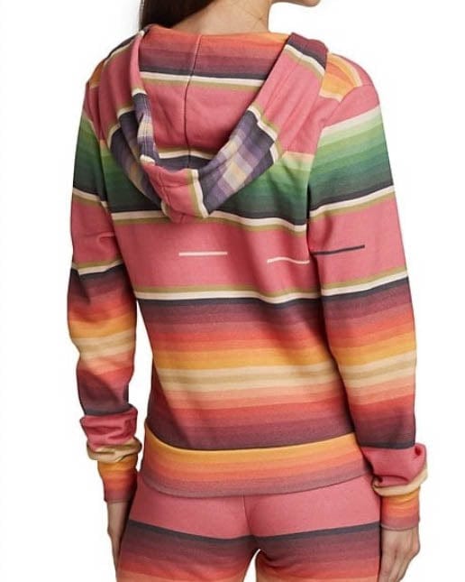 "Serape Bolt Stitch Hoodie" - The Revury